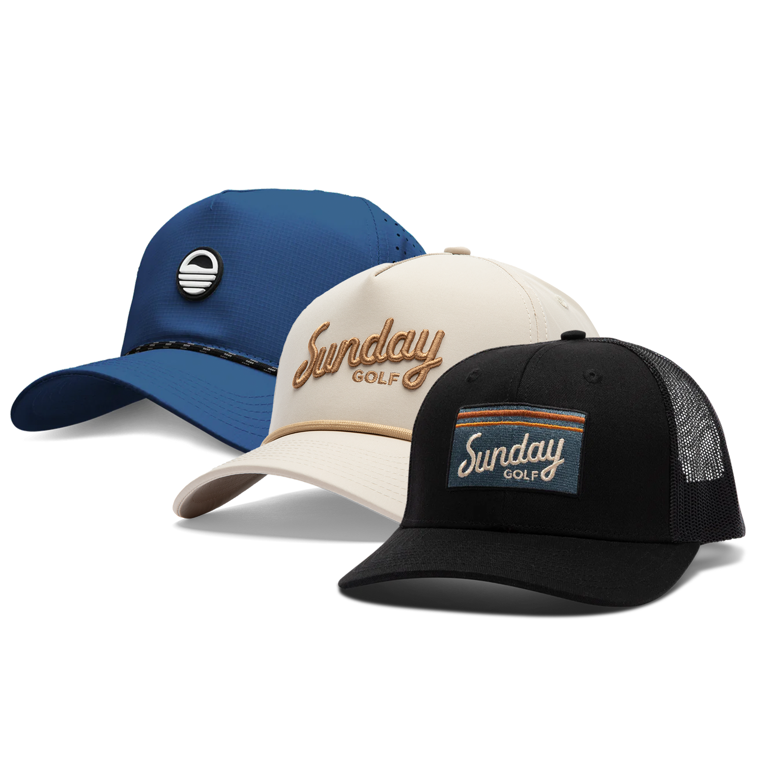 Golf Hats by Sunday Golf