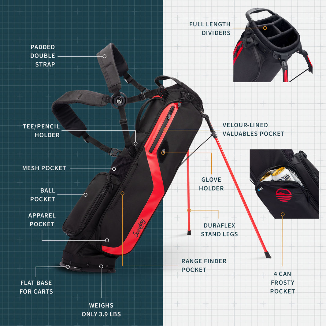 Golf Stand Bags | Sunday Golf
