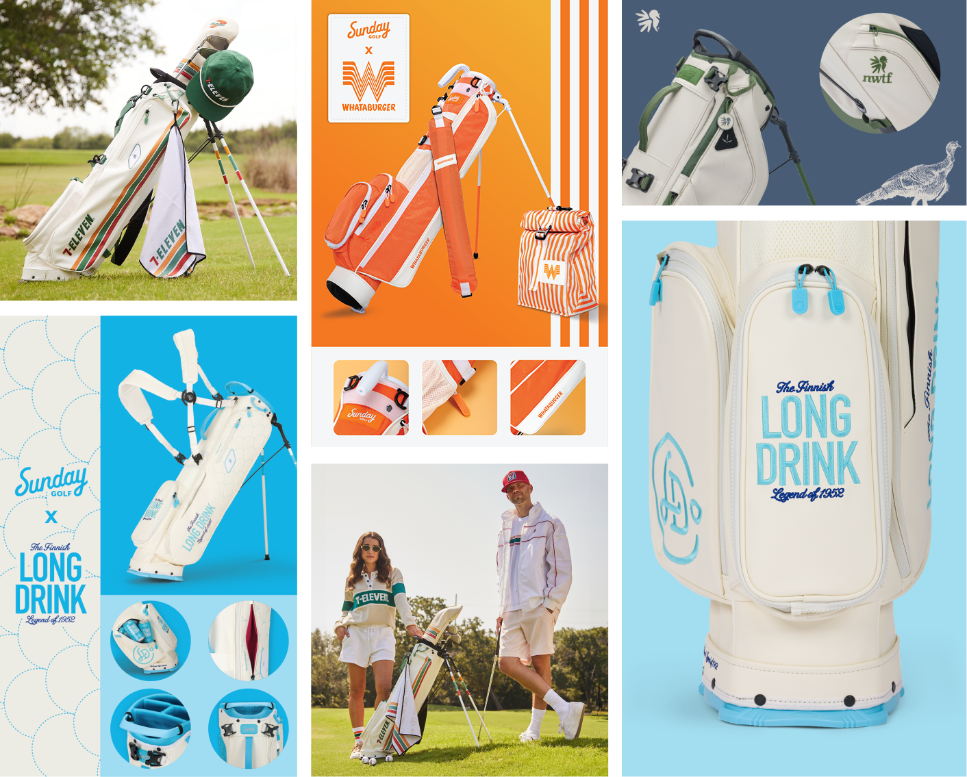 Custom Golf Bags – Sunday Golf