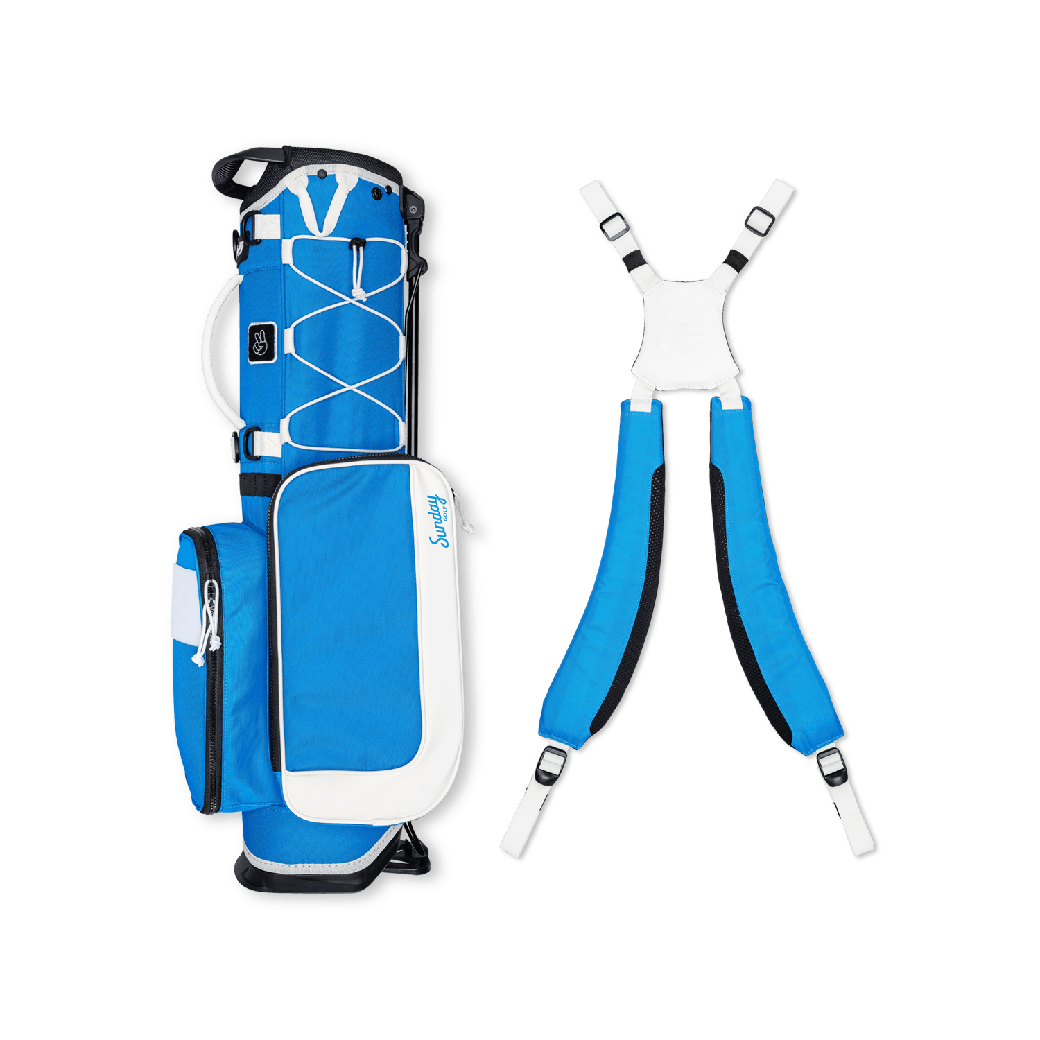 Recess Kids Golf Bag | Blue/White – Sunday Golf