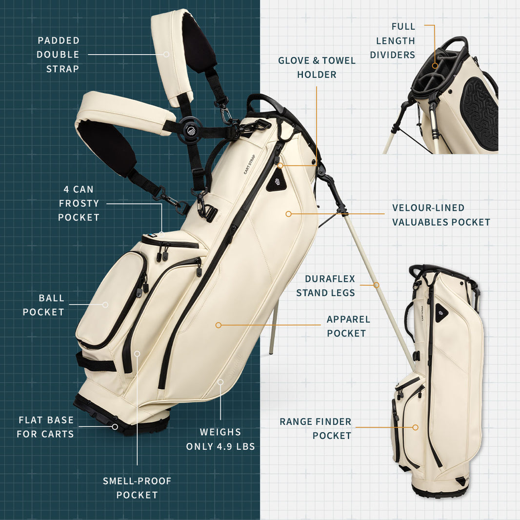 The Ryder by Sunday Golf | Lightweight Stand Bags