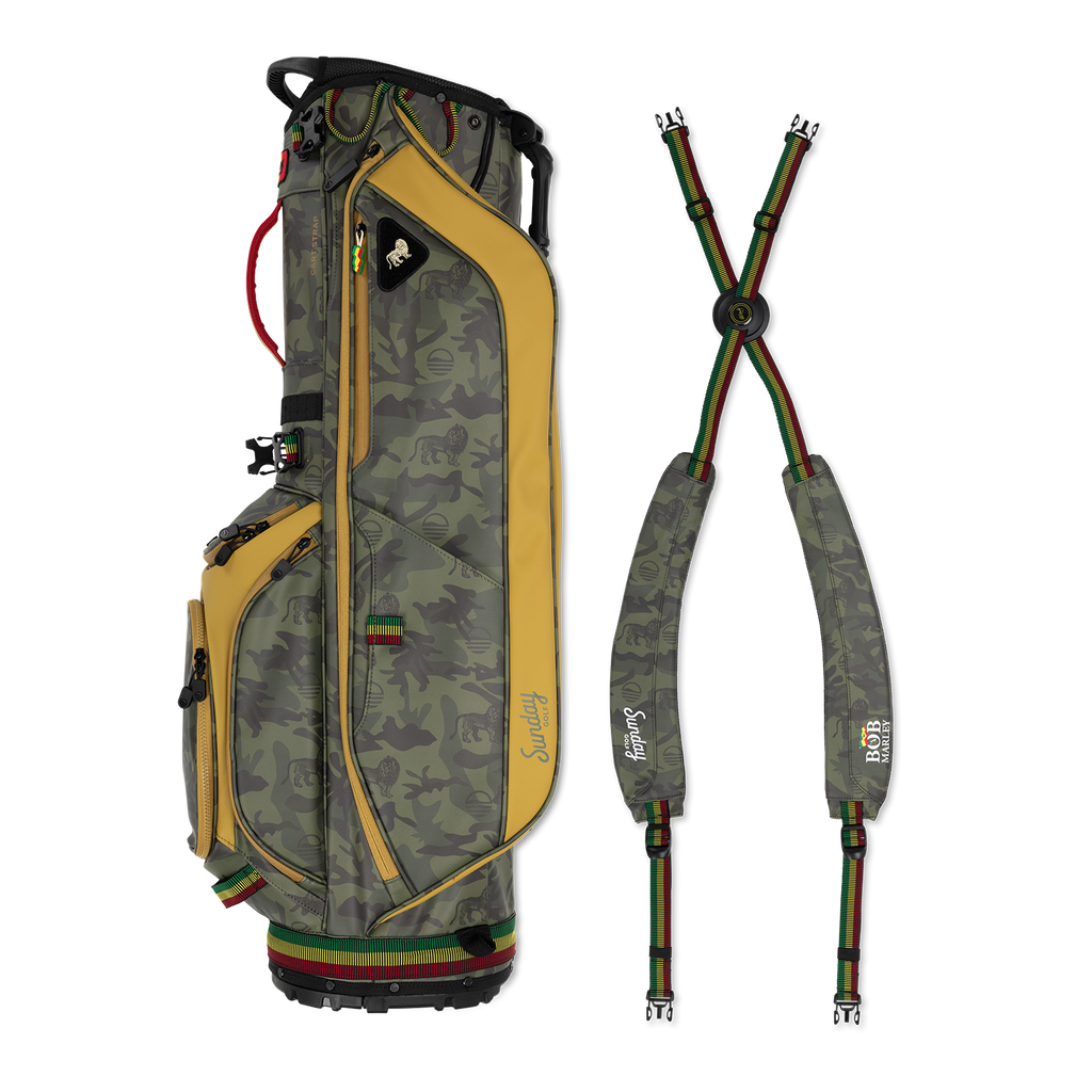 Ryder | Full Size Stand Bag - Bob Marley Camo – Sunday Golf